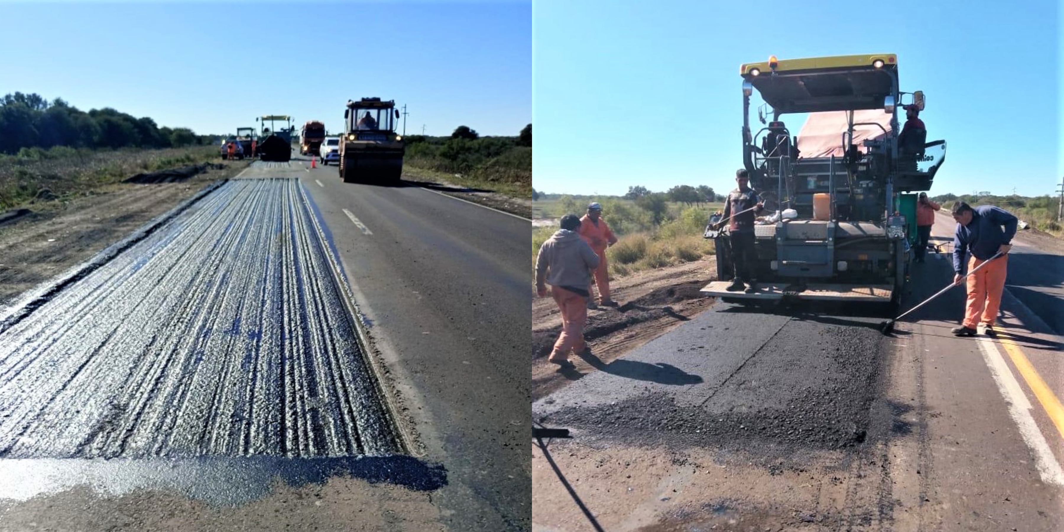 Vialidad Nacional mantiene mejoras sobre ruta 11 en Vera | INFO VERA